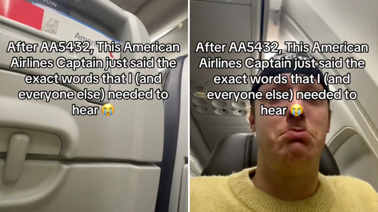 Pilot's comforting words to passengers go viral following DC plane crash