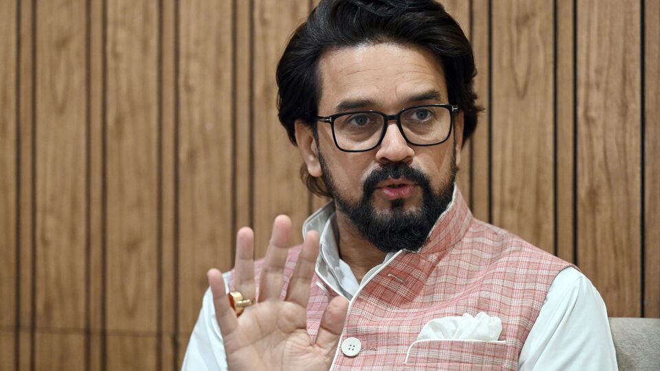 Delhi Elections: Anurag Thakur mocks Arvind Kejriwal - ‘A coughing man ...