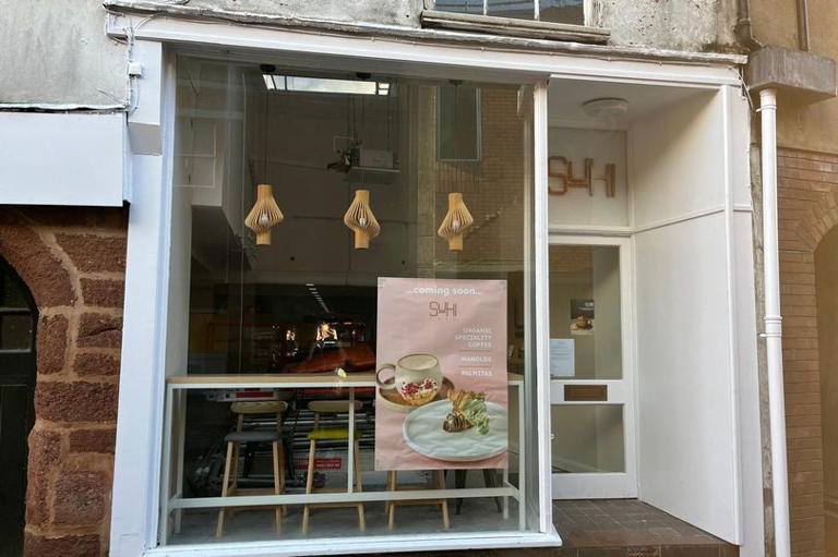 New café opens in 'hidden' Exeter location