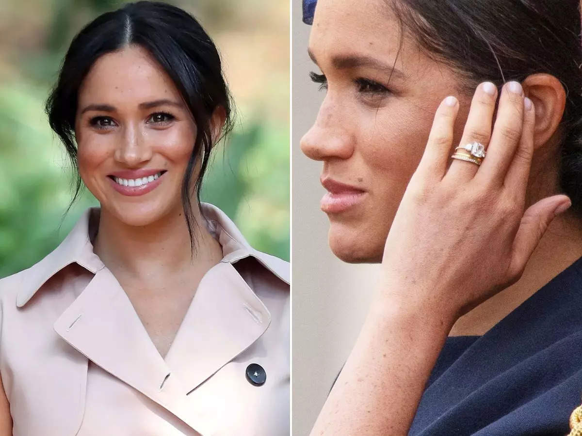 Has Meghan Markle replaced her sentimental engagement ring stone? Fans ... Has Meghan Markle replaced her sentimental engagement ring stone? Fans ...