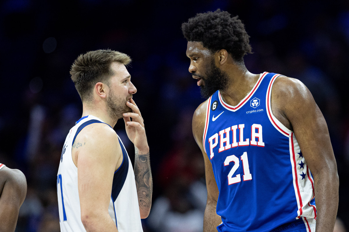 Joel Embiid Turns Heads With 4-Word Reaction to Luka Doncic Trade