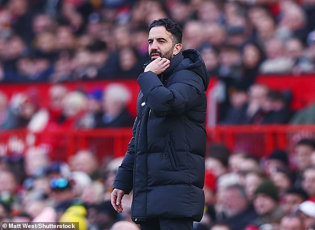 Kobbie Mainoo is deployed as a STRIKER for Man United - as Ruben Amorim ...