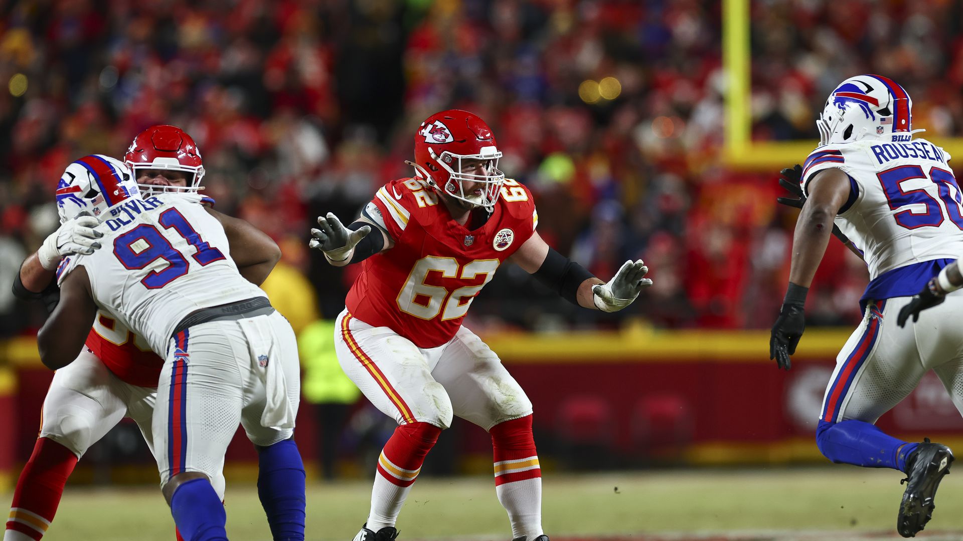 Chiefs' blocking propelled them to offensive success against Buffalo