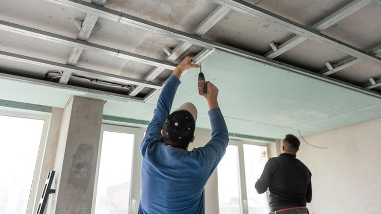 Does A Drop Ceiling Make Sense For Your Basement? Here's What You ...