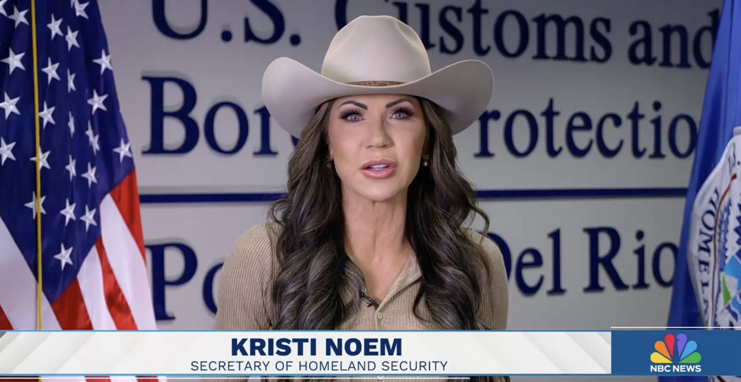 Kristi Noem Goes to Bat for Trump Tariffs On Meet the Press — Claims ...