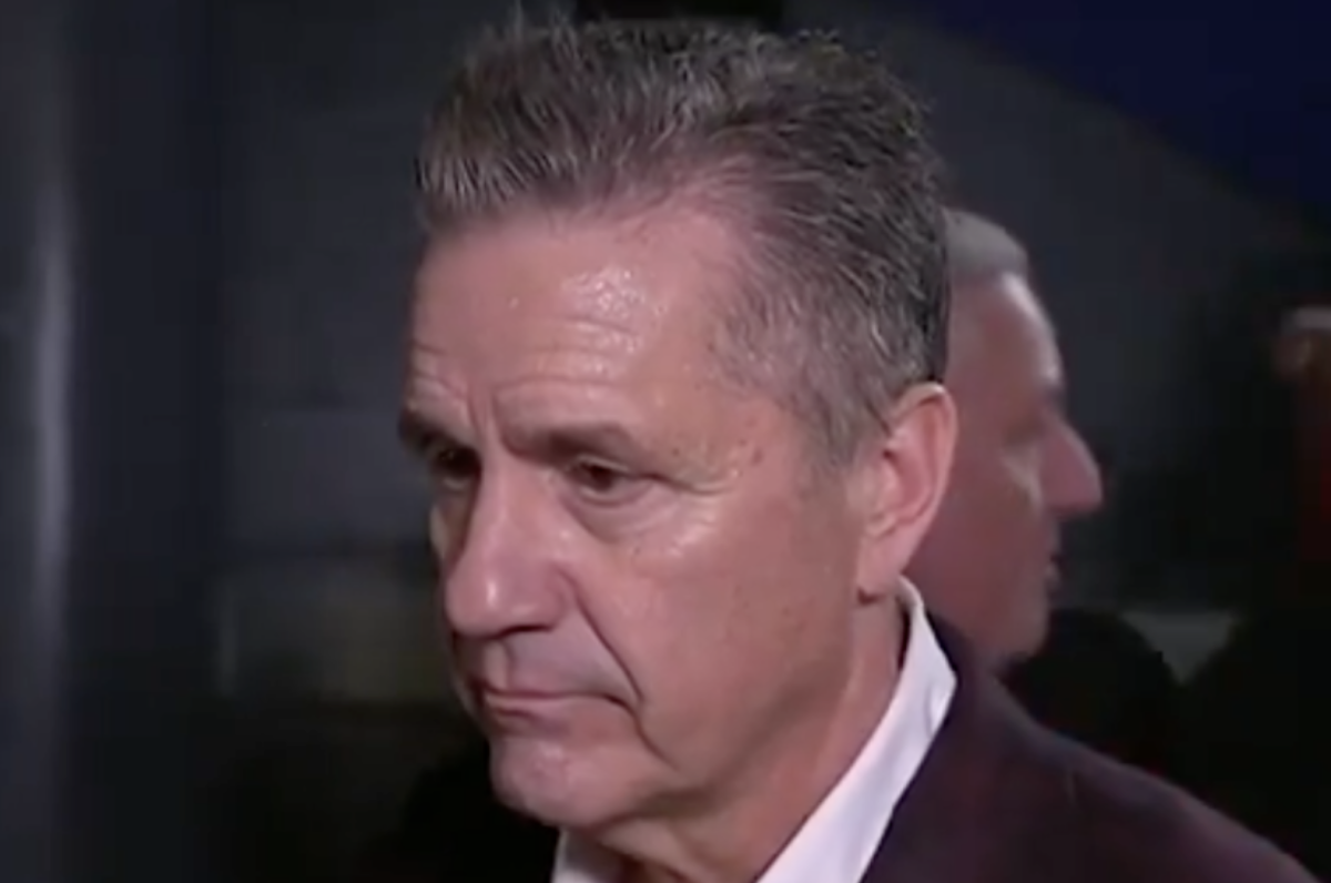 Coach Cal Scolded His Players Immediately After Saturday Night's Win