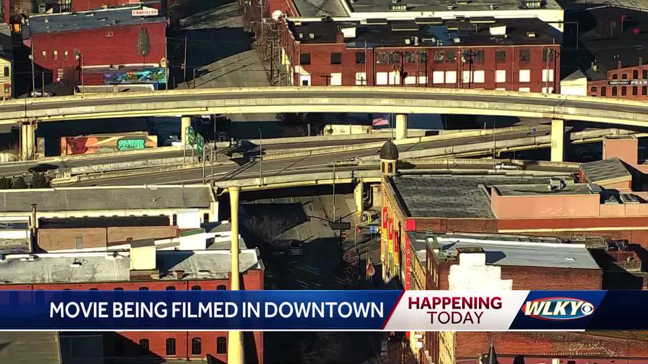 'Dead Man's Wire' film shoot closes streets in downtown Louisville