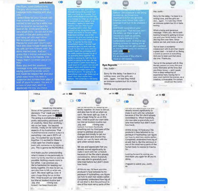 Justin Baldoni releases bombshell never-before-seen texts from Blake ...