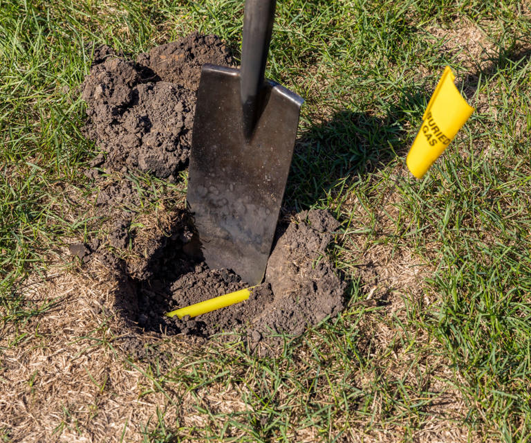 How to avoid buried utility lines when you dig – experts explain the ...