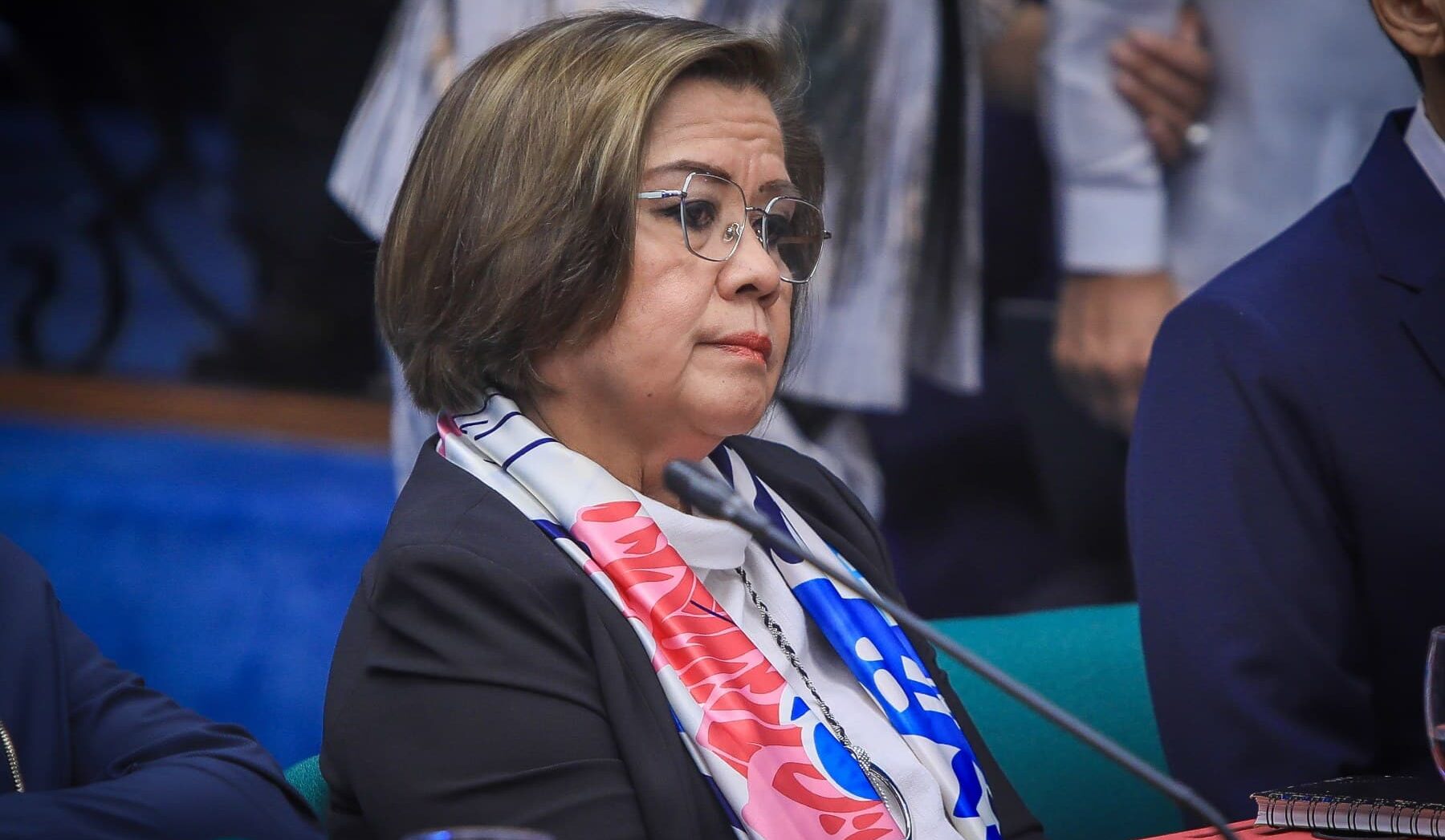 De Lima Says She Can T Work With Duterte Bloc In House Minority