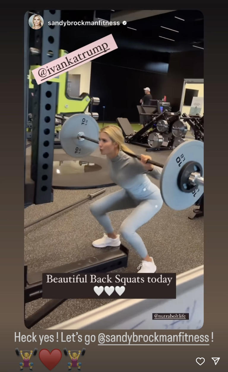 Ivanka Trump shows off toned abs as she hits the gym: ‘Feeling stronger’