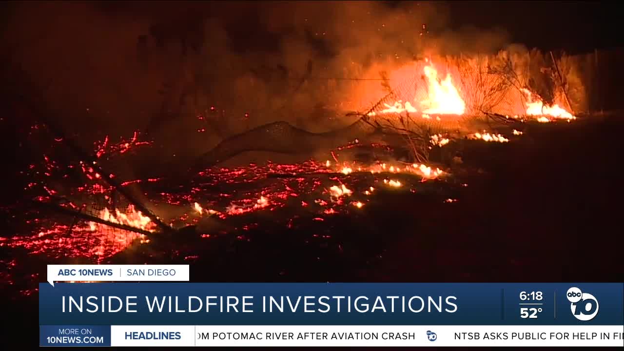 Inside wildfire investigations