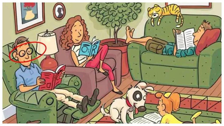 Optical illusion: Only those with sharp vision can spot the hidden word ...