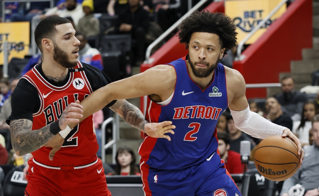 Cade Cunningham's 22 points and 15 assists lead Pistons over Bulls 127-119