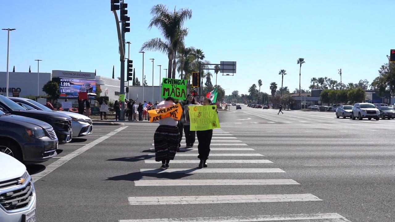 CA: CA: ICE Protest In Escondido - 59238917