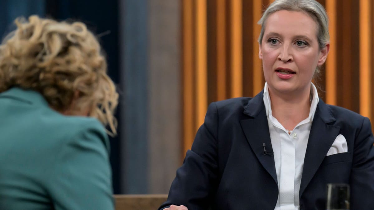 AfD-Chefin bei Miosga: "Warum verdrehen Sie die Augen, Frau Weidel?"