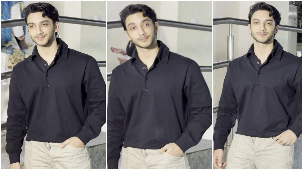 Vedang Raina can’t stop blushing as he reacts to being asked ‘Khushi ji ki movie hit hai’ at ...