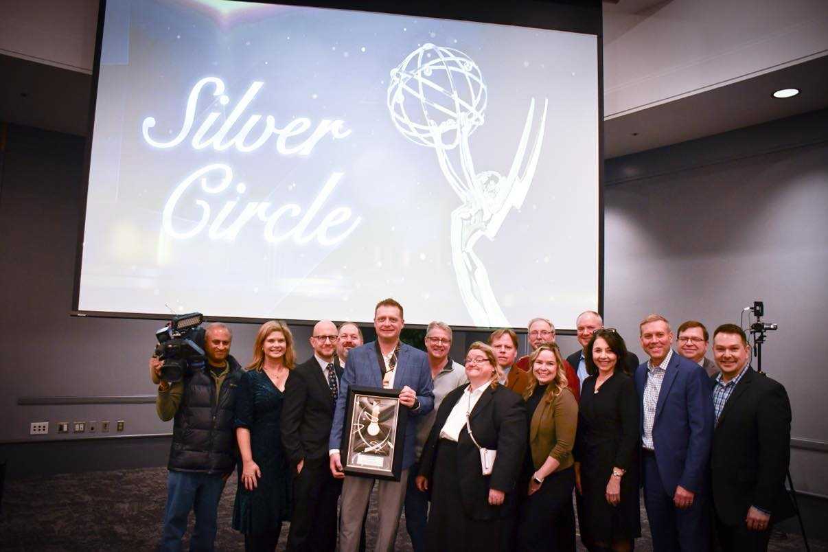 WISN 12's Jason Hunter inducted into NATAS Silver Circle