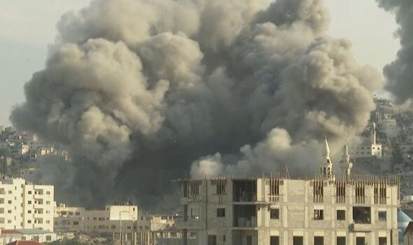 West Bank explosion: Moment Israel blows up 23 buildings used by militants