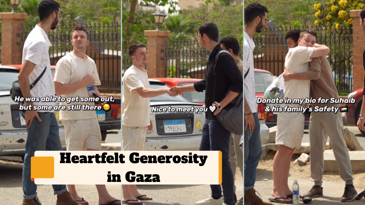 Heartfelt Generosity in Gaza He Gave Everything Despite His Losses
