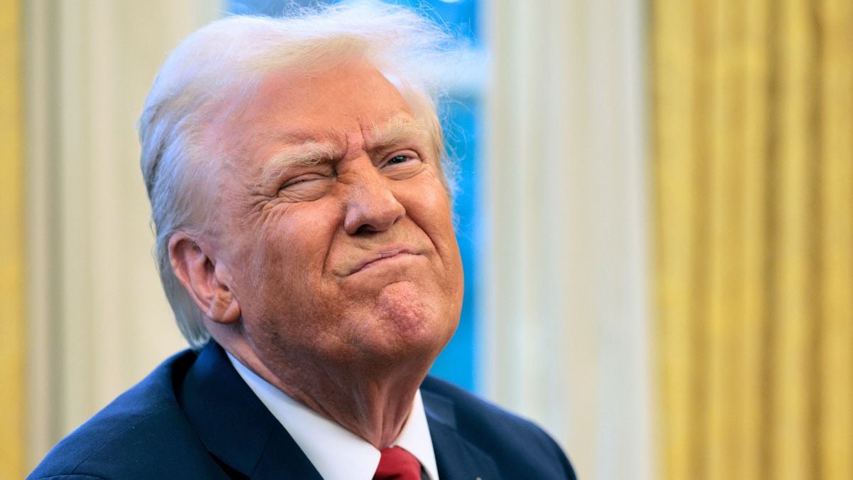 ‘Deranged Oompa Loompa’: Trump’s latest look has the internet drawing ...