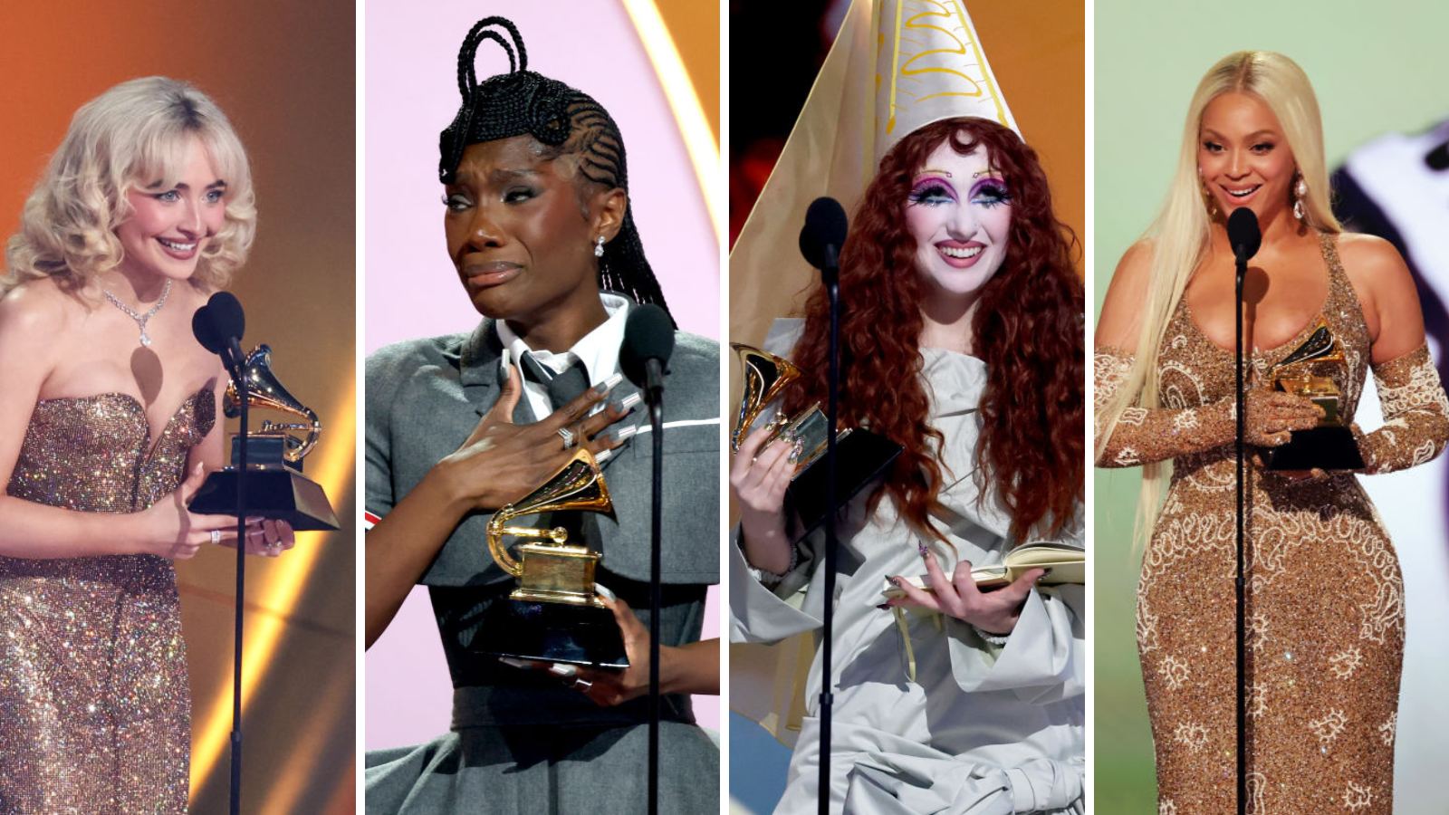 The complete list of winners at the 2025 Grammy Awards main ceremony