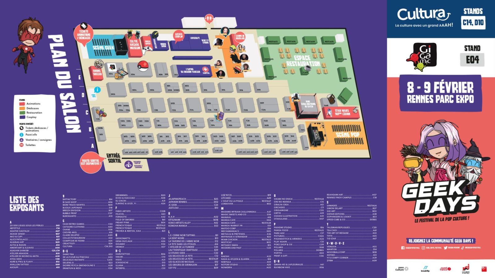 Rennes. Geek Days, le temple de la pop culture s’élève au Parc Expo les 8 et 9 février 2025