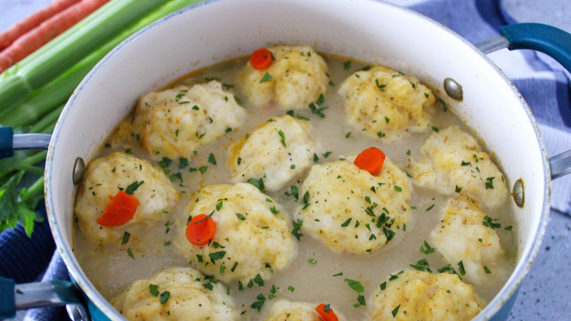 Fluffy Dumplings Are Drop Dumpings With A Biscuit-like Texture
