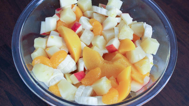 With A Hint Of Tang, This Is A Wonderful Creamy Fruit Salad - Orange ...