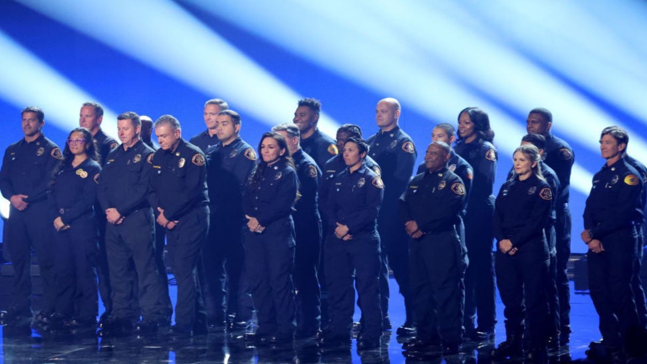 Grammy Awards 2025: Firefighters Present Album of the Year Award Amid ...