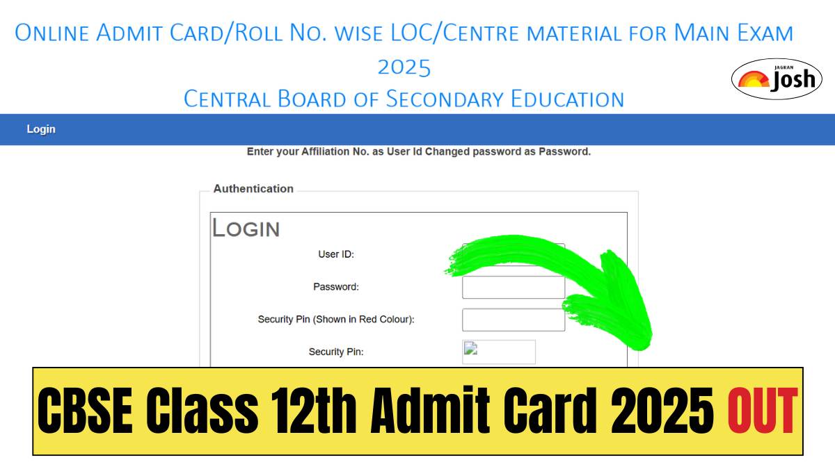 CBSE 12th Admit Card 2025 at cbseit.in: Direct Link to Download Class ...