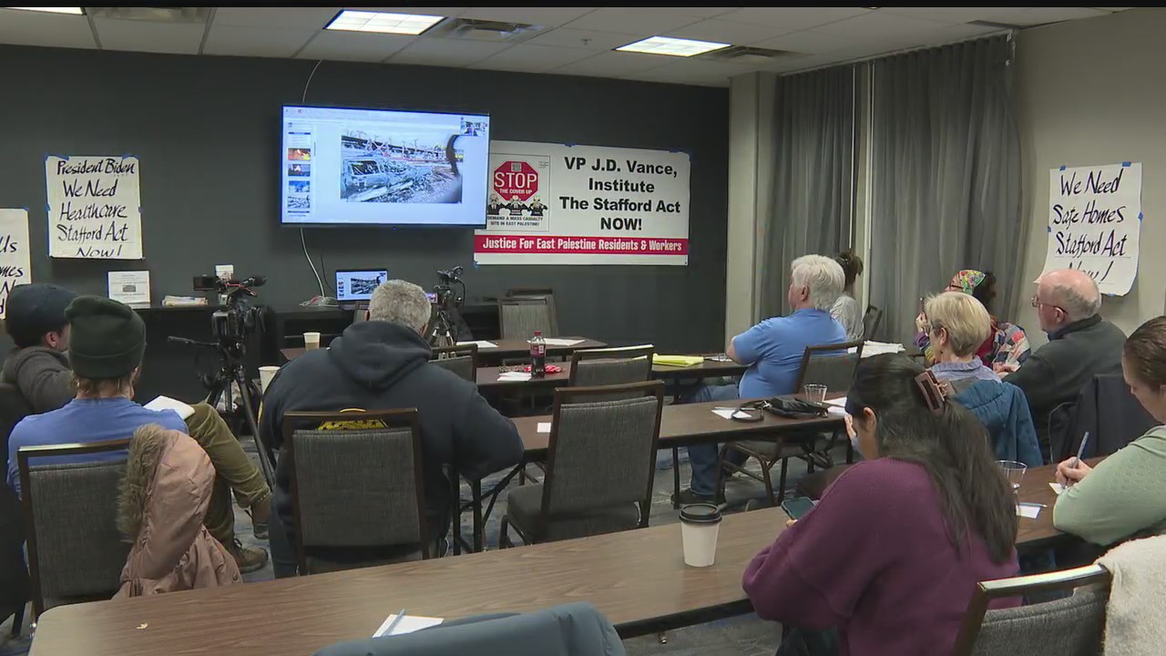 Group advocates for East Palestine residents ahead of train derailment ...