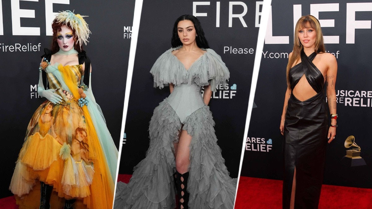 Best of fashion at the Grammys 2025: Miley Cyrus to Chappell Roan