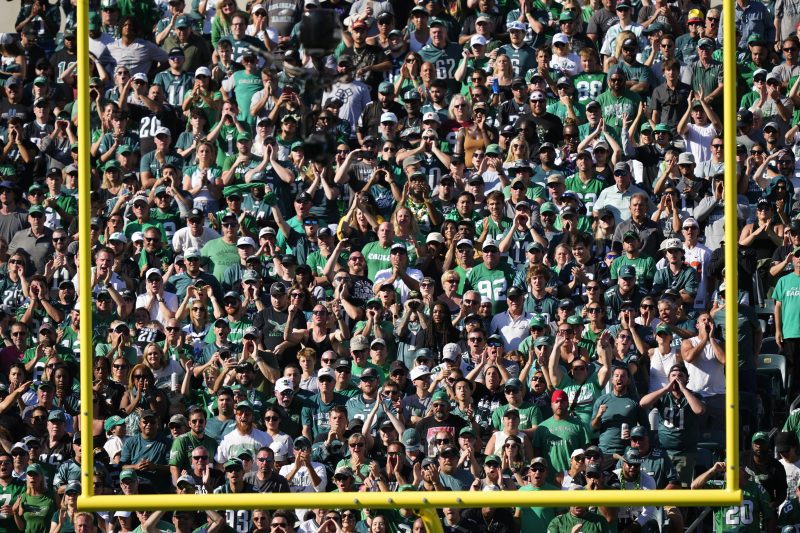Who created the Philadelphia Eagles fight song?