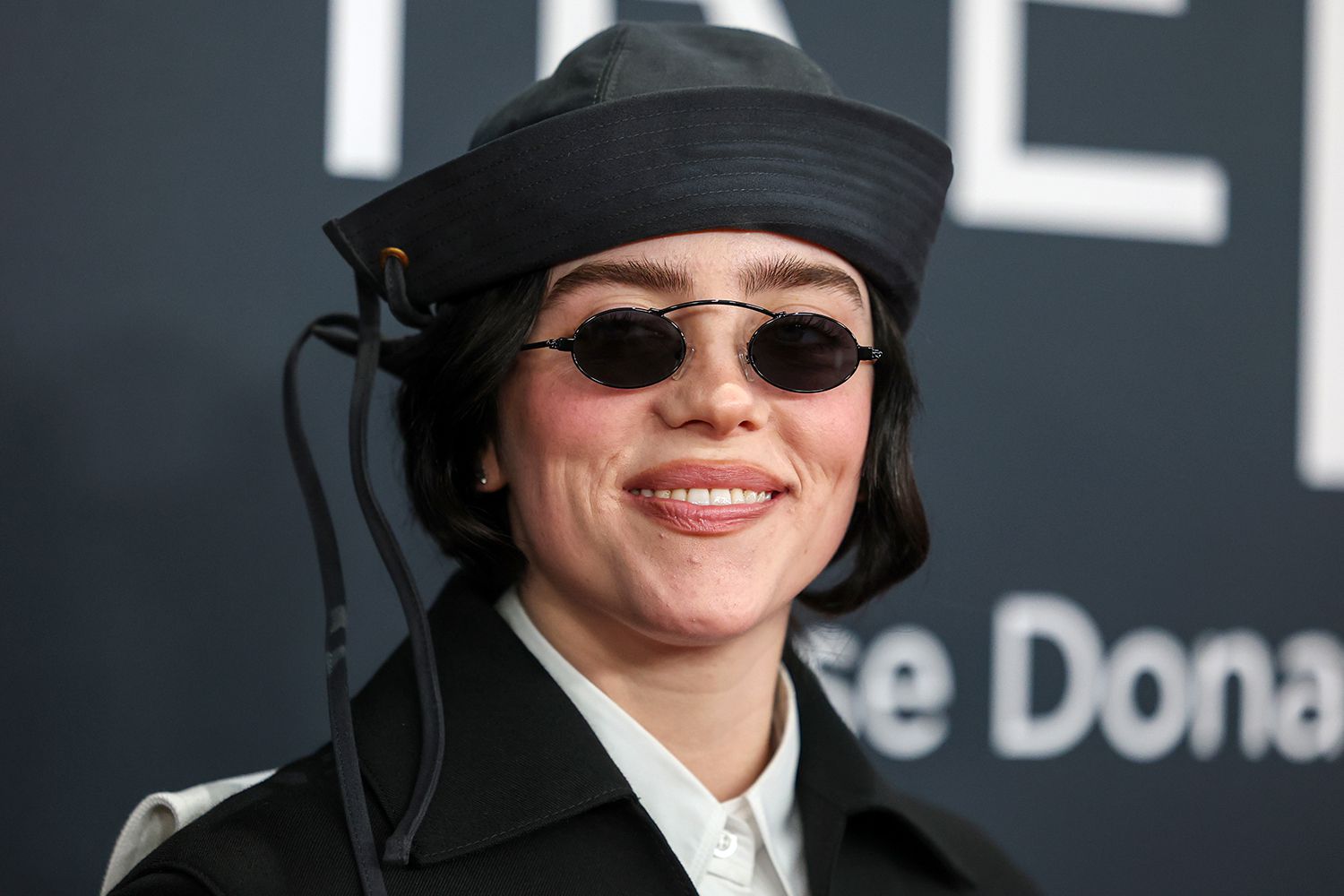 Billie Eilish Channels Cool-Girl Style in a Minimal Look and Sailor Hat ...