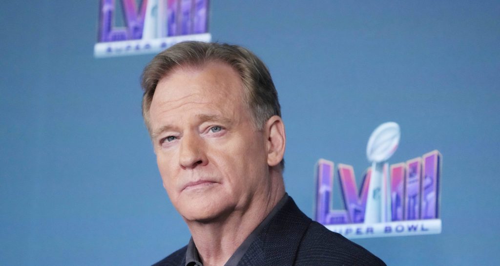 Roger Goodell’s Super Bowl press conference once again on Monday with ...