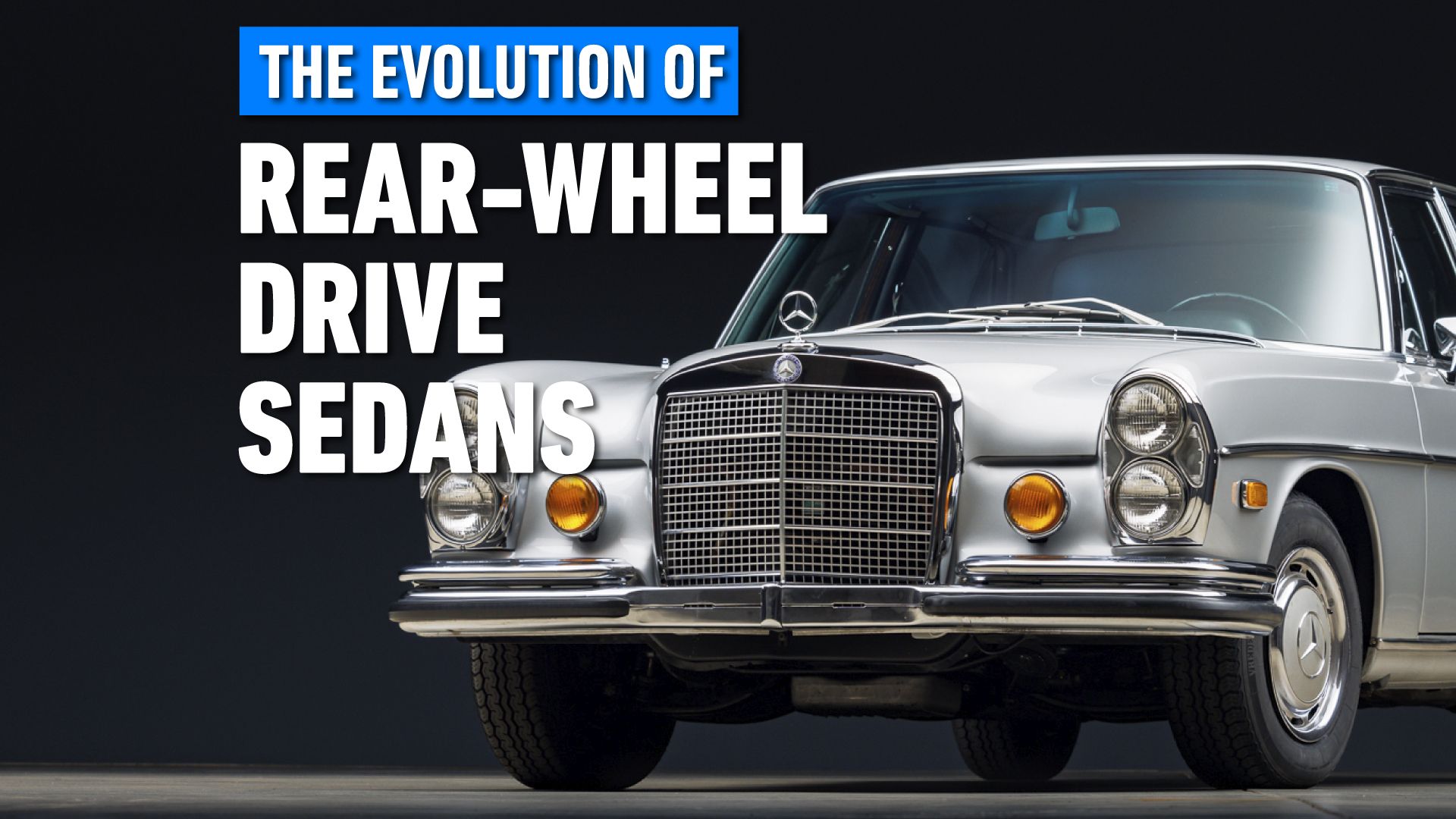 The Evolution Of Rear-Wheel Drive Sedans And Why They’re Still Loved Today
