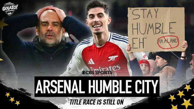 Arsenal HUMBLE Manchester City - Golazo Matchday