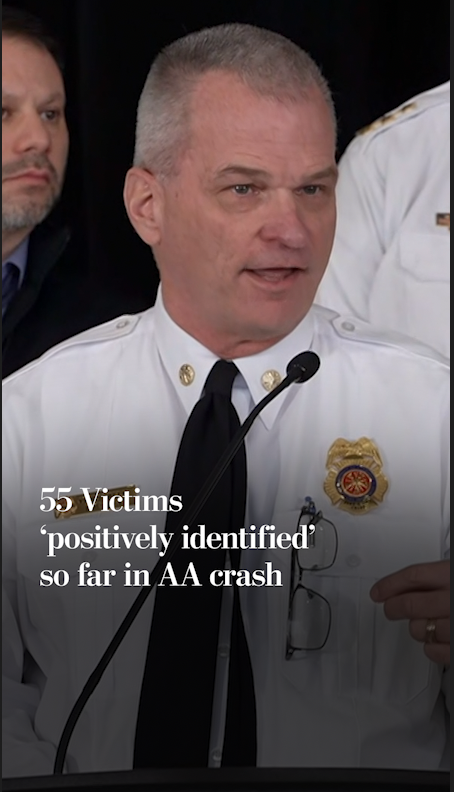 55 Victims ‘positively identified’ so far in AA crash