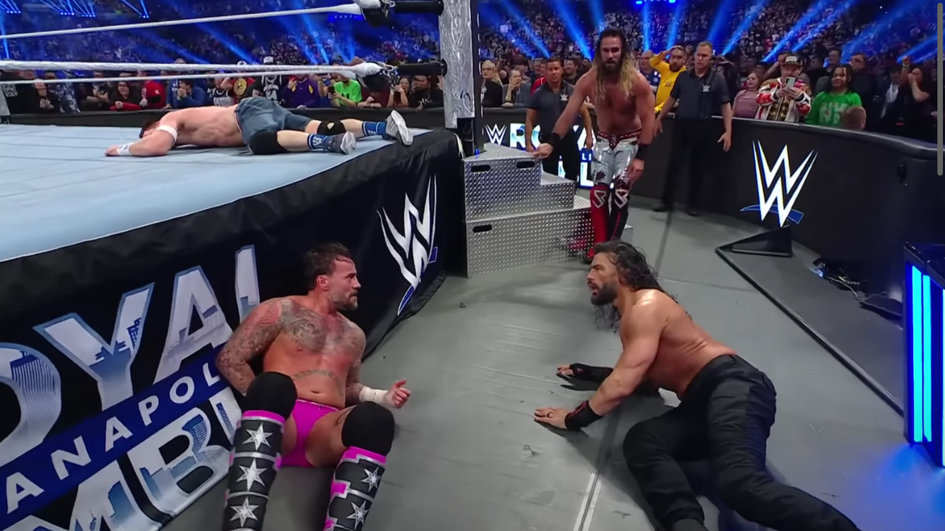 Roman Reigns, Seth Rollins, and CM Punk: The case against a triple ...
