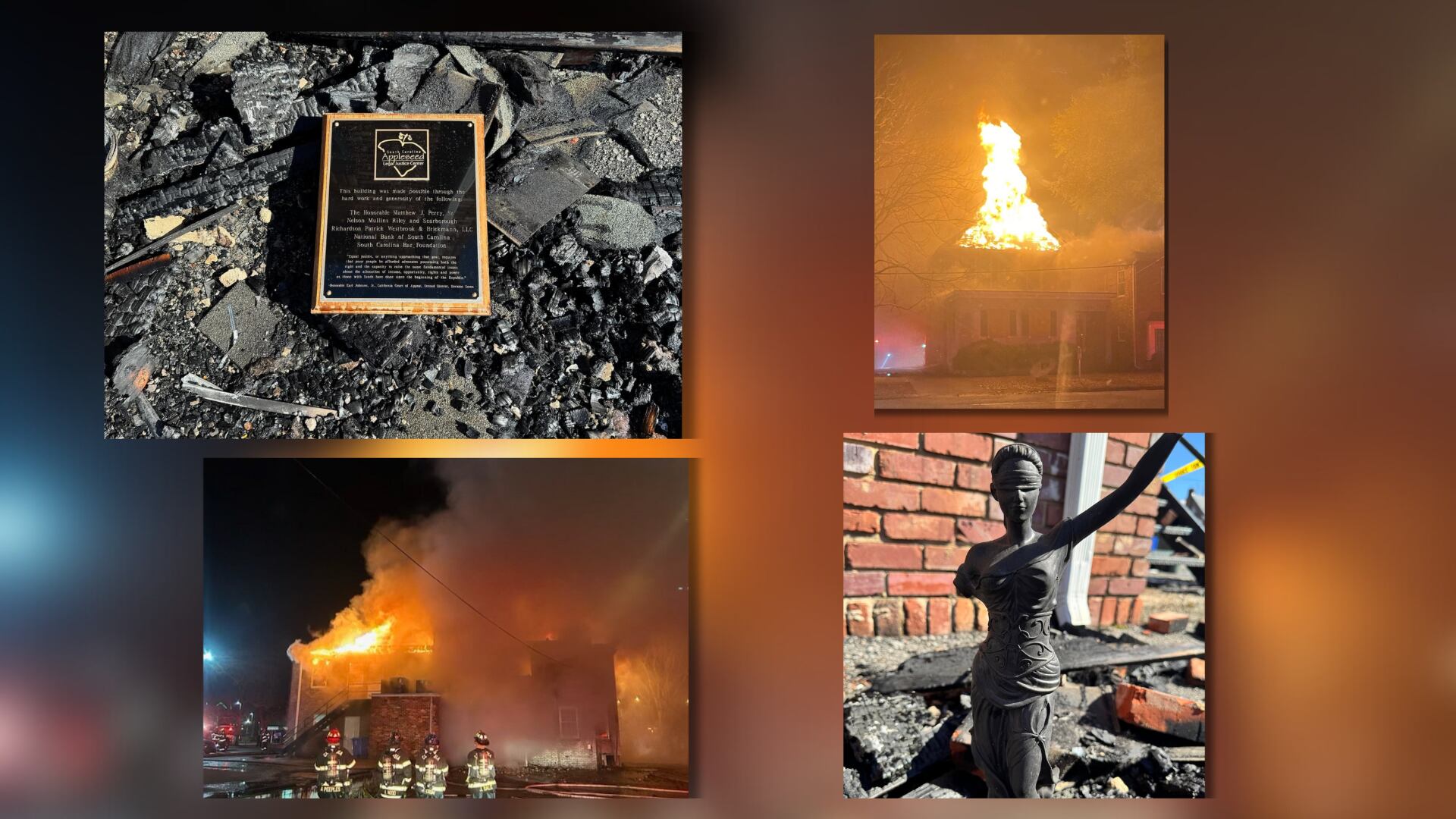 Fire causes ‘severe damage to legal justice center in Columbia
