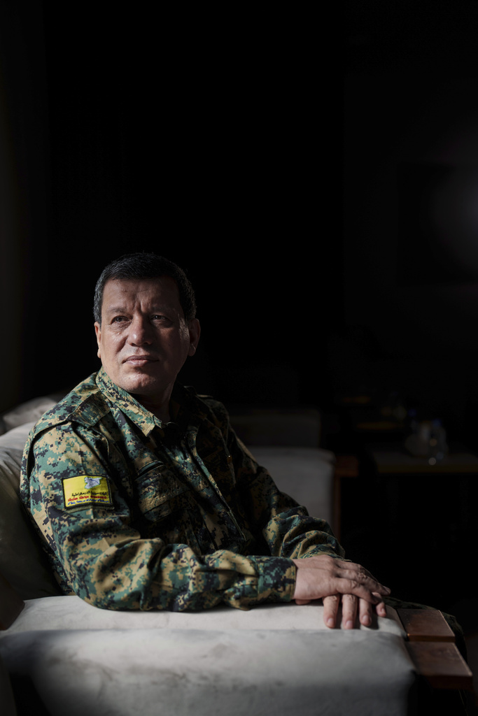 US-backed commander says his Kurdish-led group wants a secular and ...