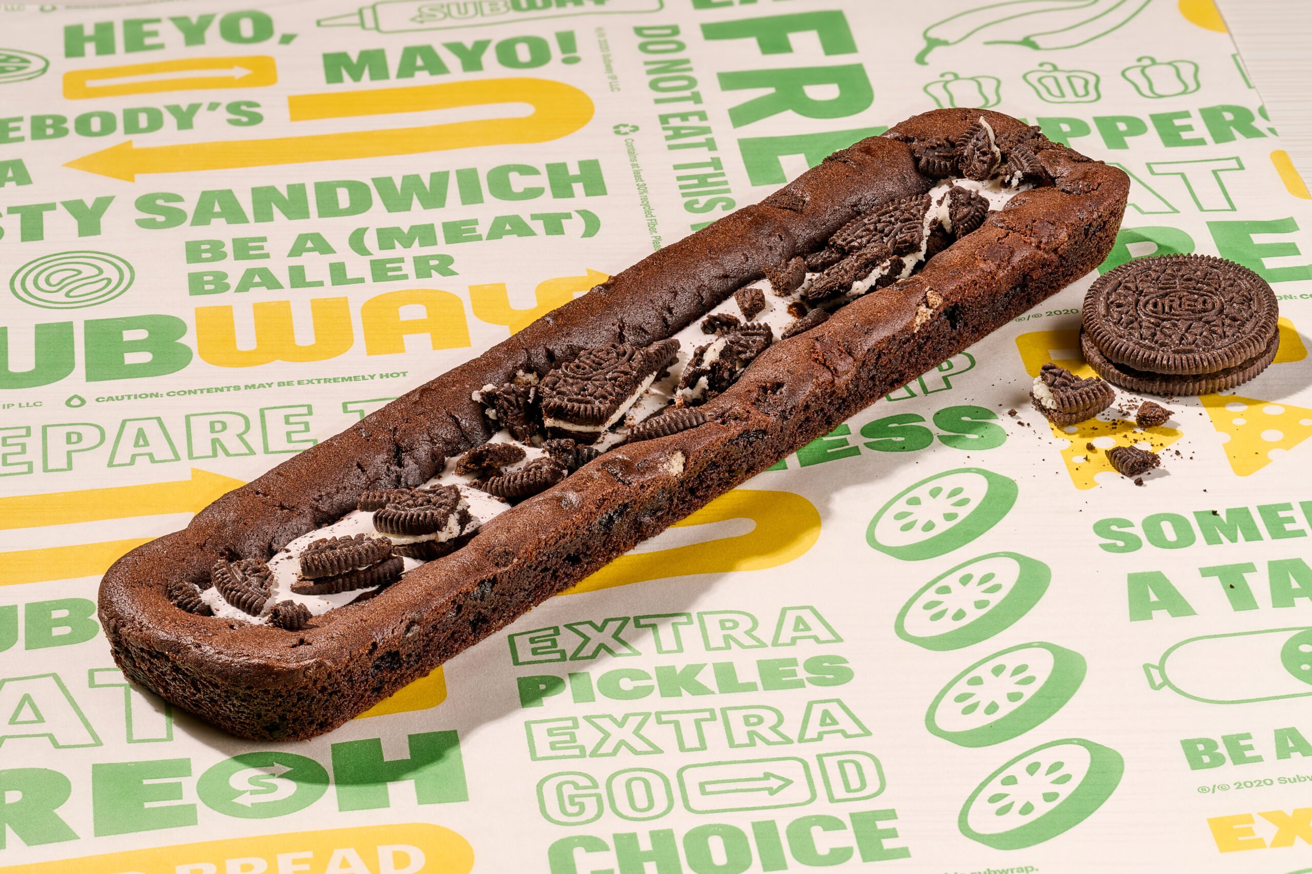 Subway Launches Oreo Footlong Cookie