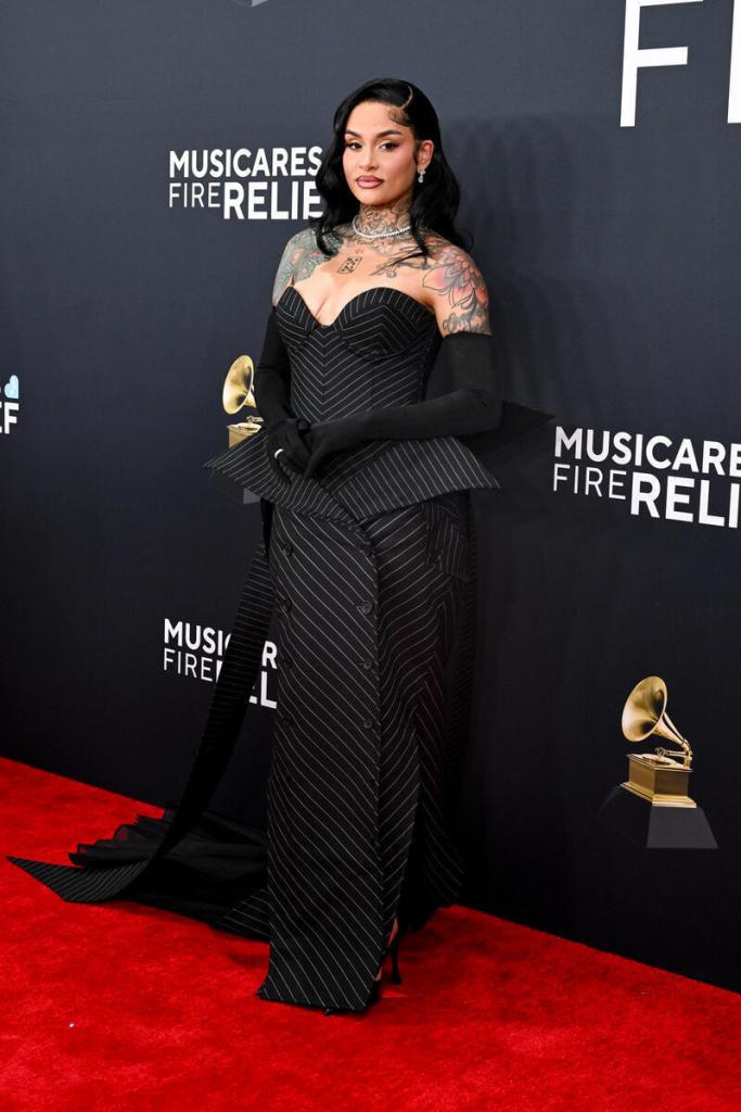 Kehlani Marries Pinstripes and Old Hollywood Glamour in Robert Wun ...