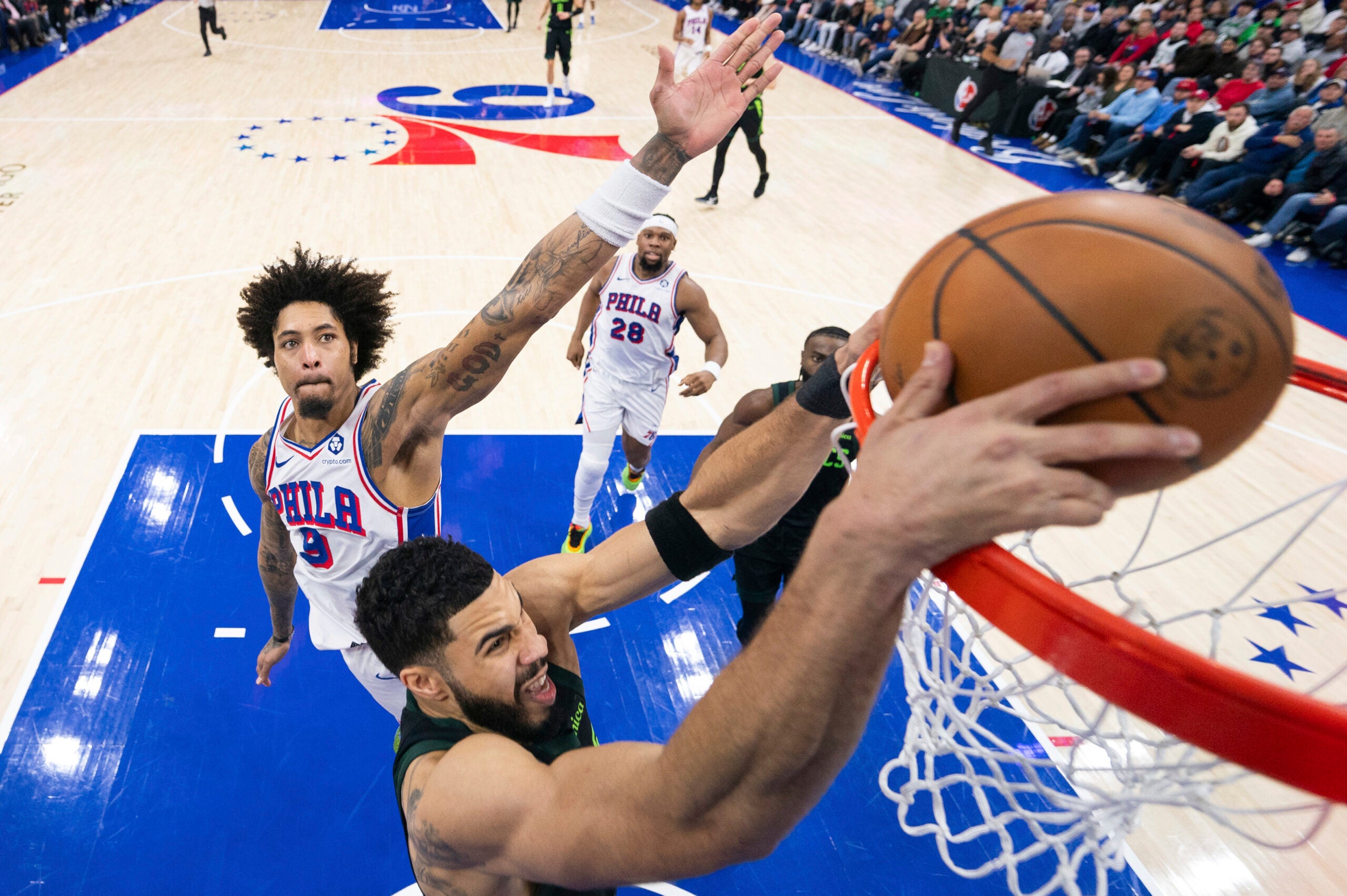 Jayson Tatum leads Celtics back from 26-point deficit to beat 76ers: 8 ...