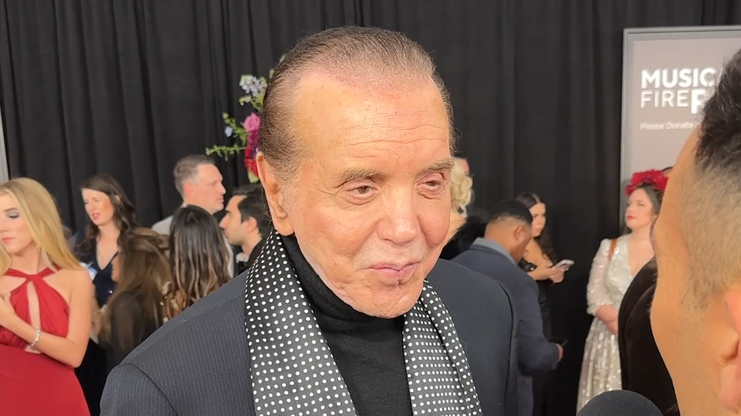 Actor Chazz Palminteri shows up at the 2025 Grammys to support LA first ...