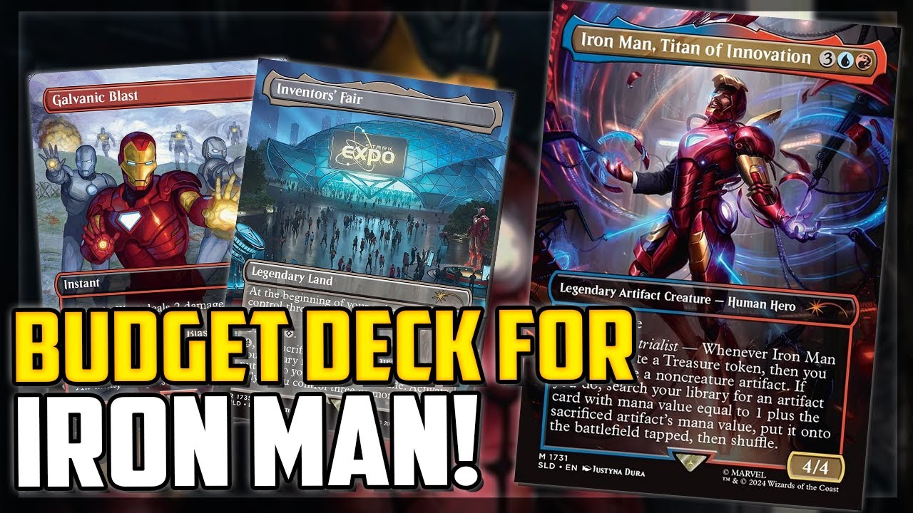 Tony Stark's Garage Sale Budget Iron Man MTG Deck! - Magic The Gathering