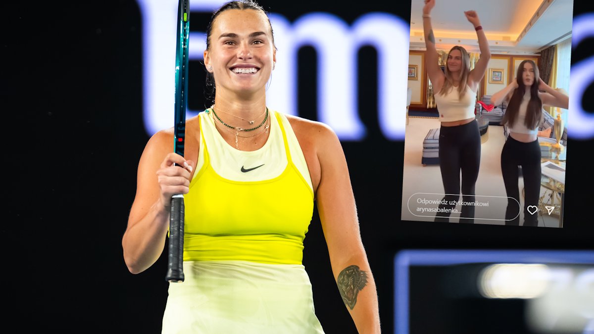 Aryna Sabalenka zaszalała razem z siostrą. Wrzuciła do sieci TikToka