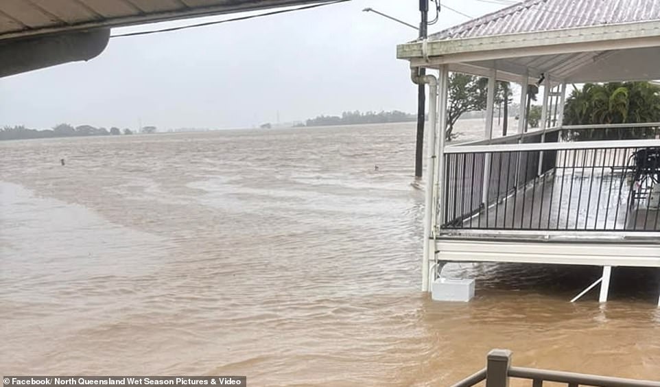 Bridge collapses in North Queensland amid flood and croc emergency