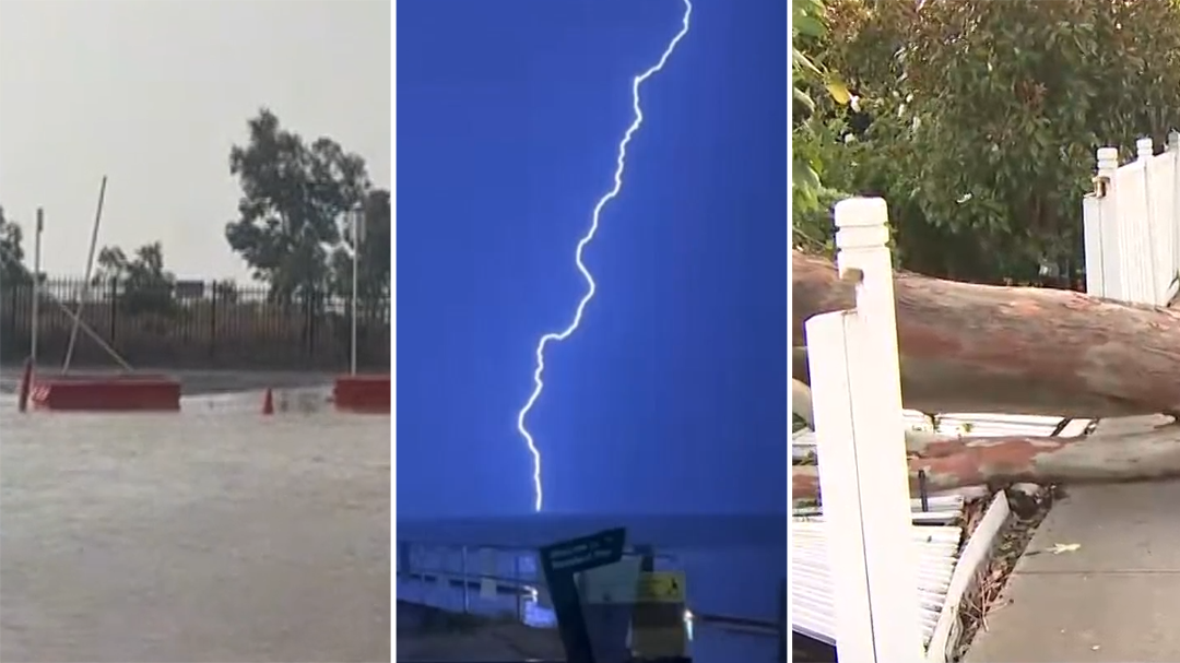 Half a million lightning strikes hit Victoria as wild storms lash the state